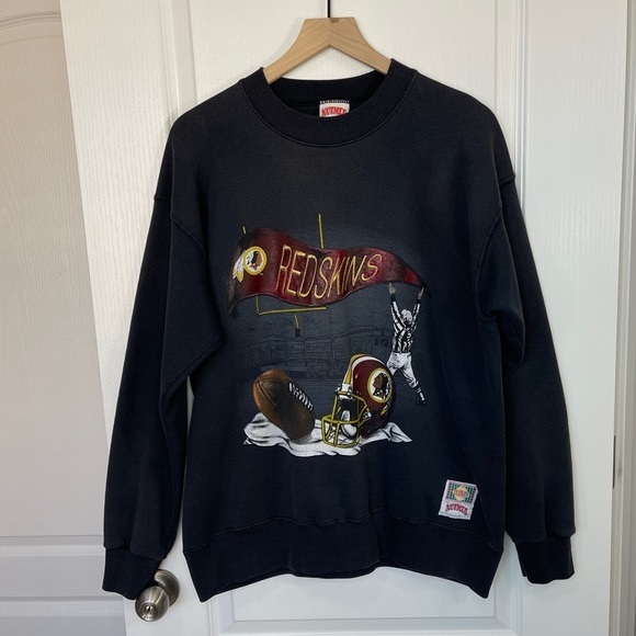 nutmeg mills | Sweaters | Vintage Nutmeg Washington Redskins Sweater ...